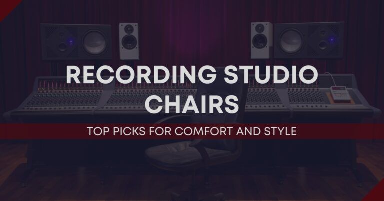 Best Recording Studio Chairs: Top Picks For Comfort And Style - Audio ...